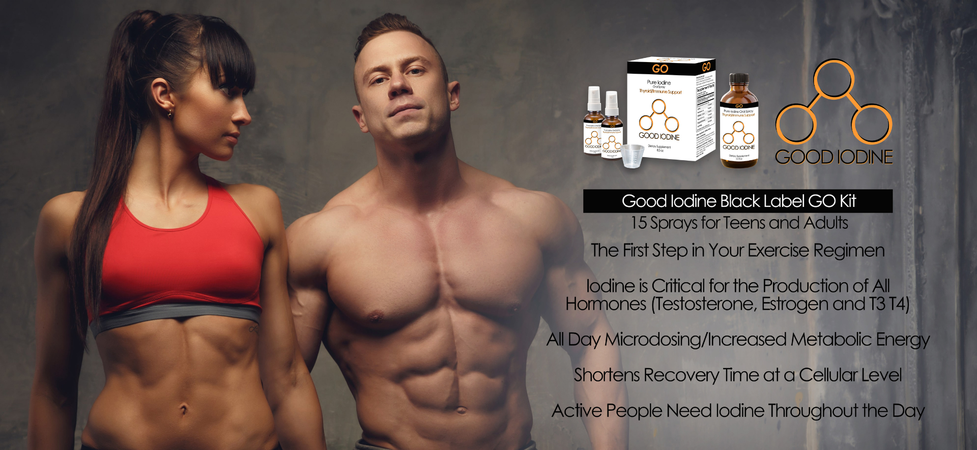 Good Iodine | Safe Micro-Dose Iodine Spray for Immune & Thyroid Support